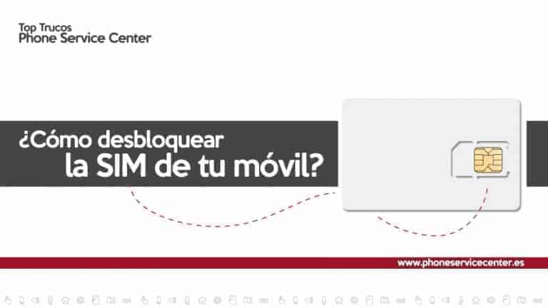 ¿Cómo desbloquear la tarjeta SIM del móvil y desactivar el PIN?